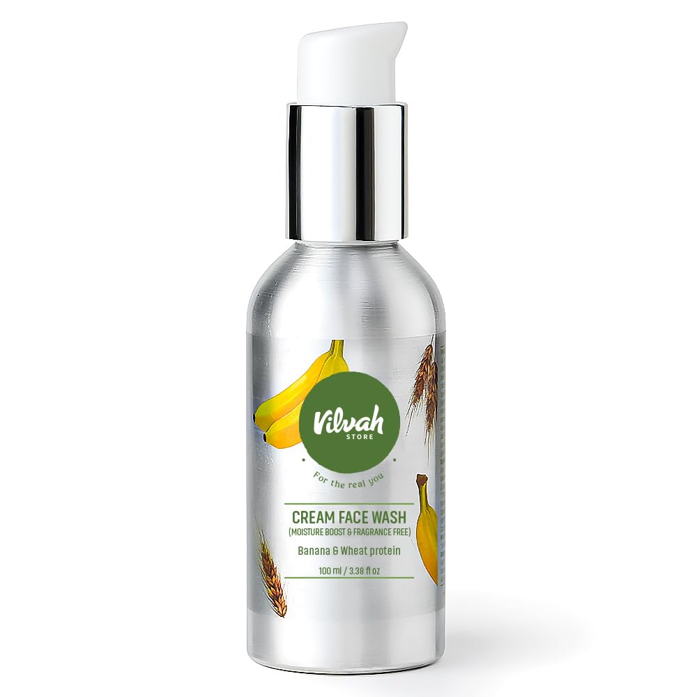 Vilvah Cream Face Wash (Fragrance Free) by Vilvah — Facewash-Cleanser ...